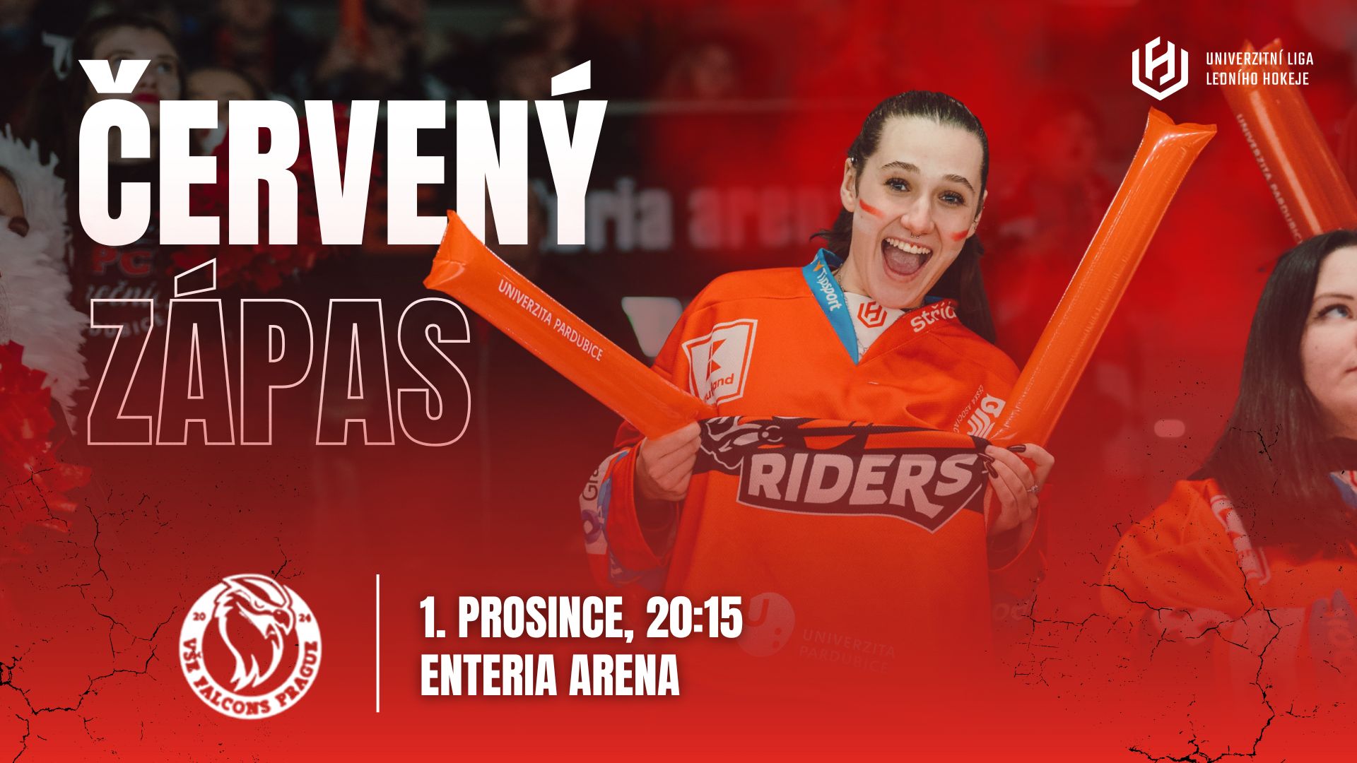 Riders Univerzita Pardubice vs. VŠE Falcons Prague | Univerzita Pardubice
