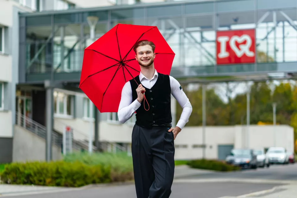 Student a tanečník Adam Procházka: Souhra těl a duší | Univerzita Pardubice