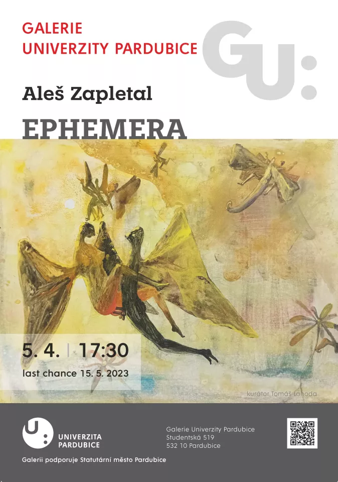 Galerie Univerzity: Aleš Zapletal - Ephemera | Univerzita Pardubice